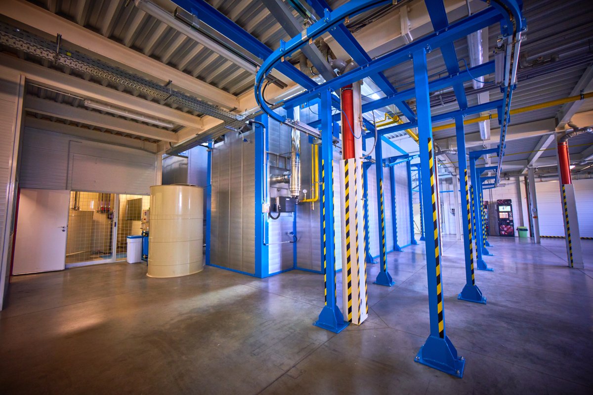 Construction of a passivation line | COLORprofi Holding